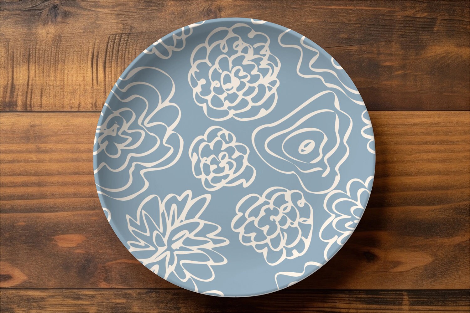 Flower Clouds. Digital Seamless Pattern Design. - Etsy