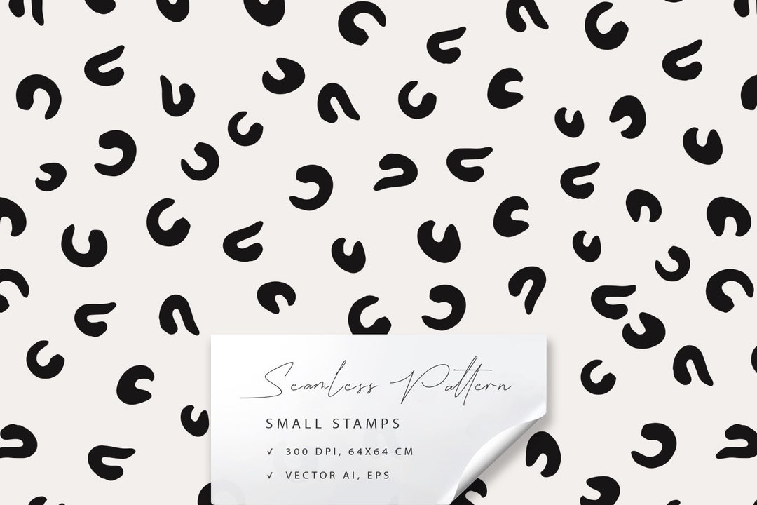Small Stamps. Digital Seamless Pattern Design. - Etsy