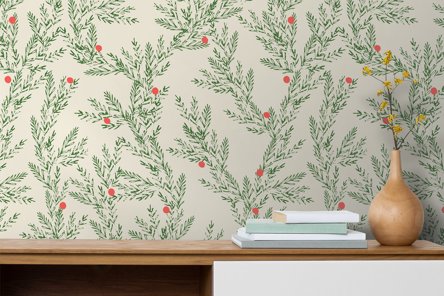 Braided Twigs. Digital Seamless Pattern Design. - Etsy