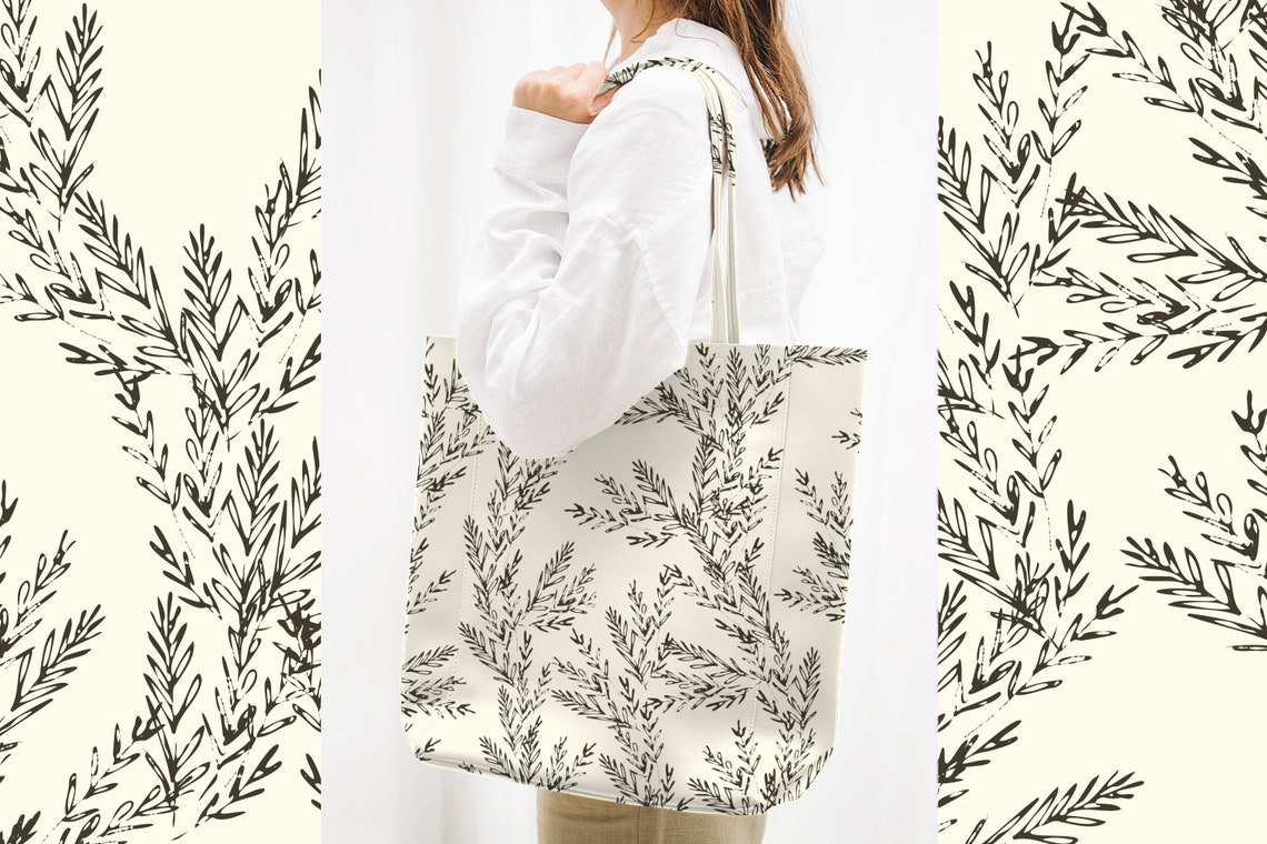 Braided Twigs. Digital Seamless Pattern Design. - Etsy