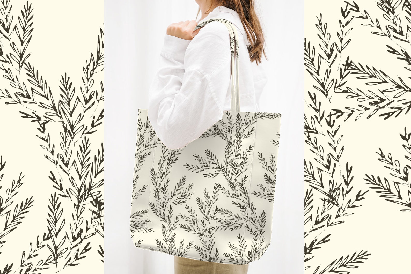 Braided Twigs. Digital Seamless Pattern Design. - Etsy