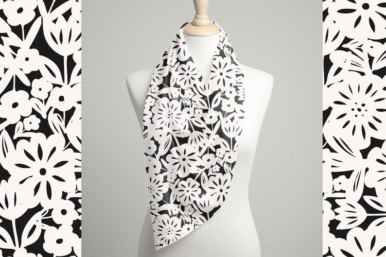 Lace Flowers. Digital Seamless Pattern Design. - Etsy