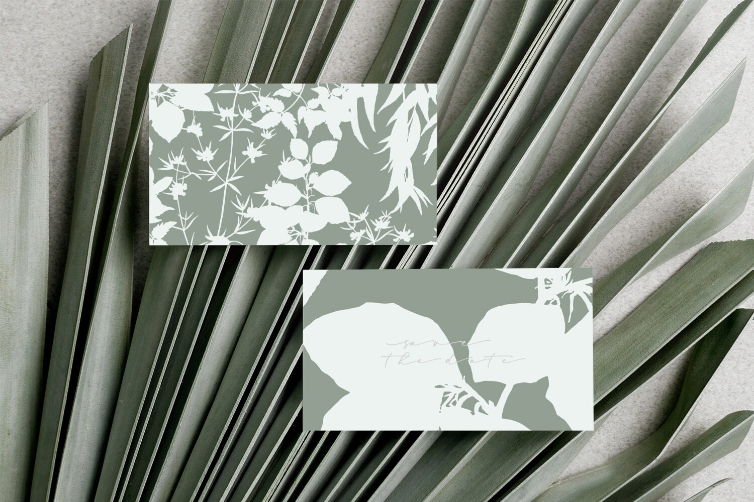 Plant Outlines. Digital Seamless Pattern Design. - Etsy