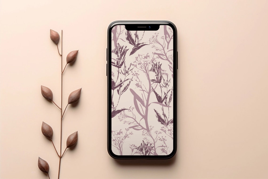 Subtle Flowers. Digital Seamless Pattern Design. - Etsy