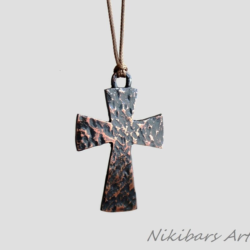 Copper Cross - Etsy