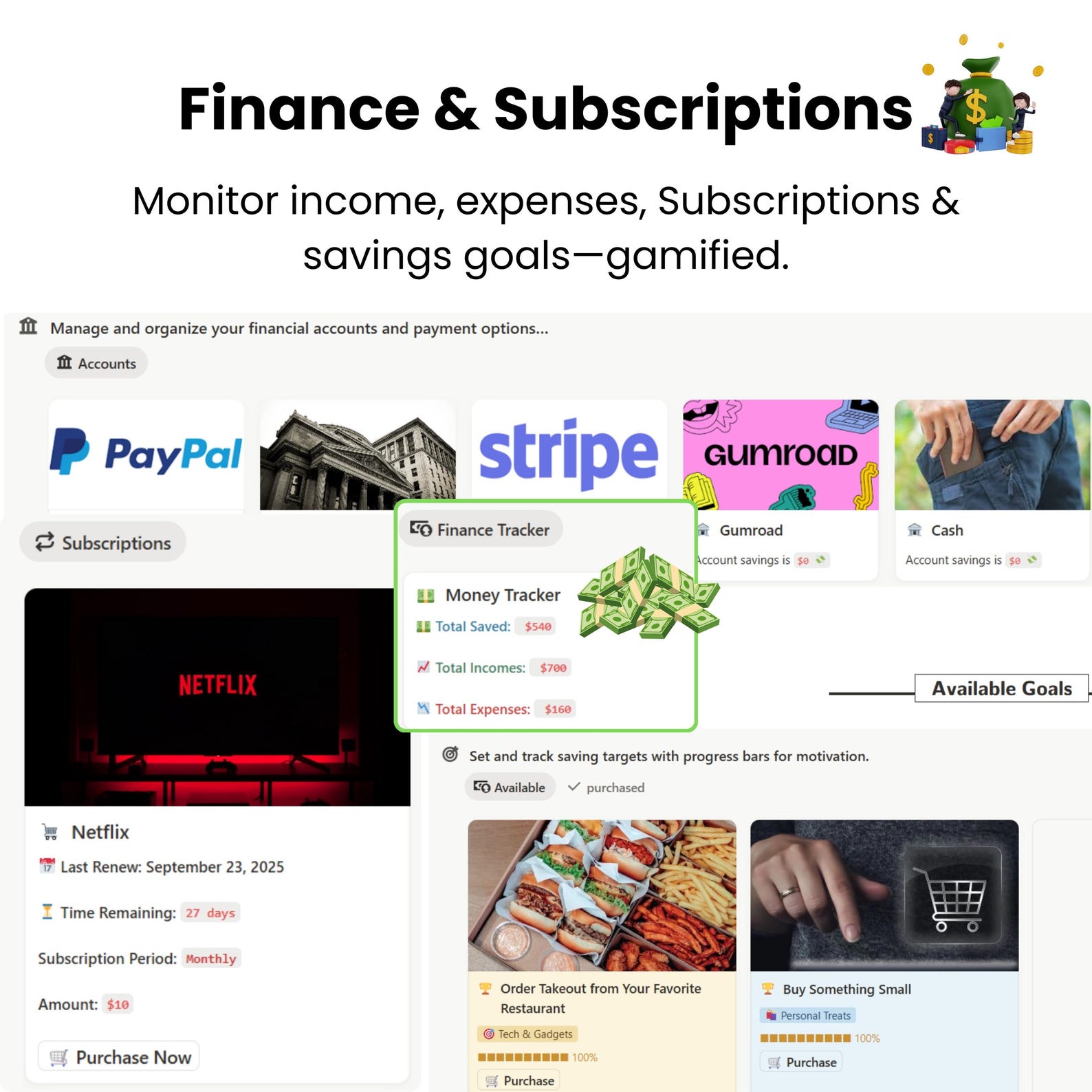 Level up Your Life With Gamified Life OS in Notion - Etsy