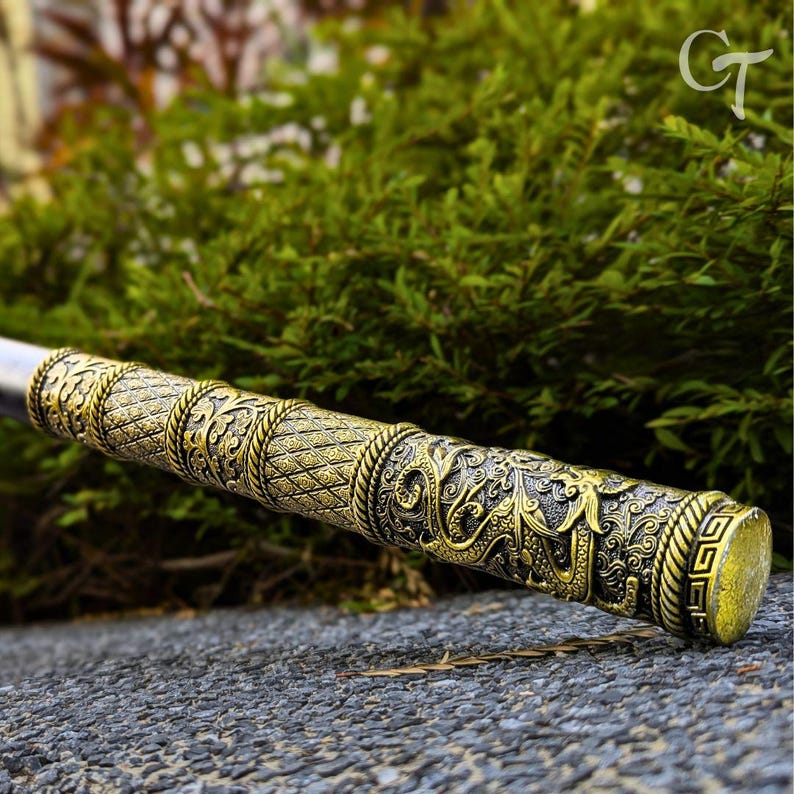 Monkey King Staff, Black Myth Wukong, Cosplay Props, Wooden Staff - Etsy UK