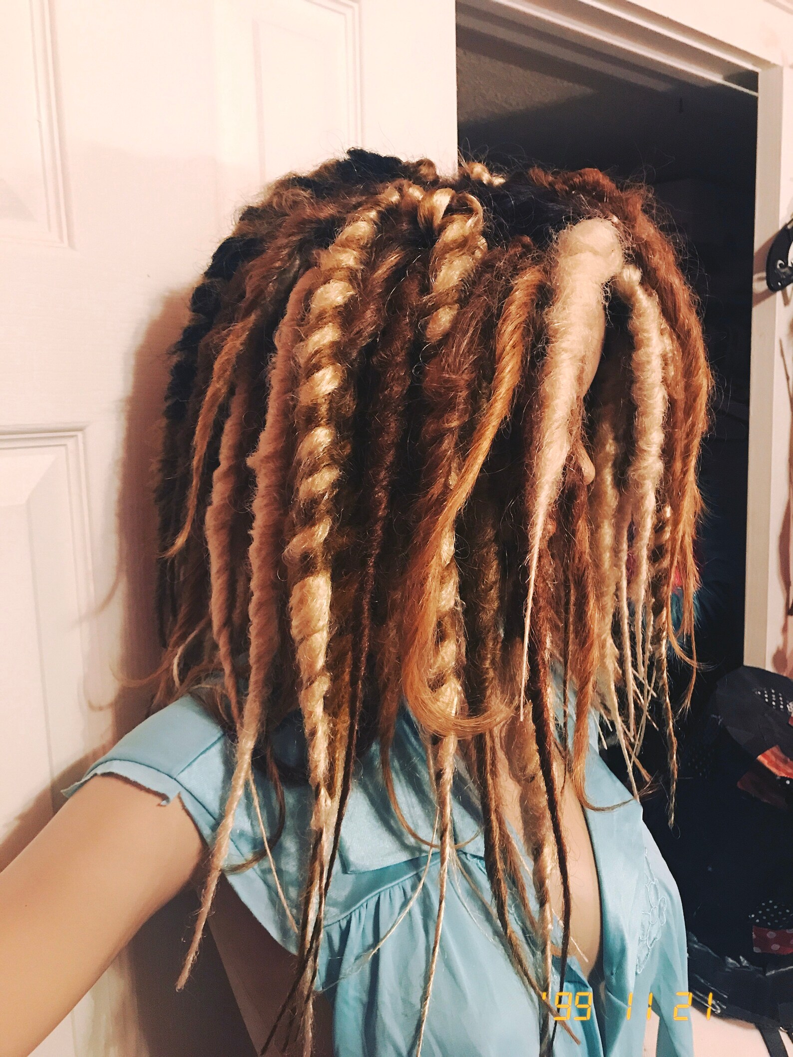 Ombre Dreadlock Wig beach hippie Dread Hair bob shoulder | Etsy
