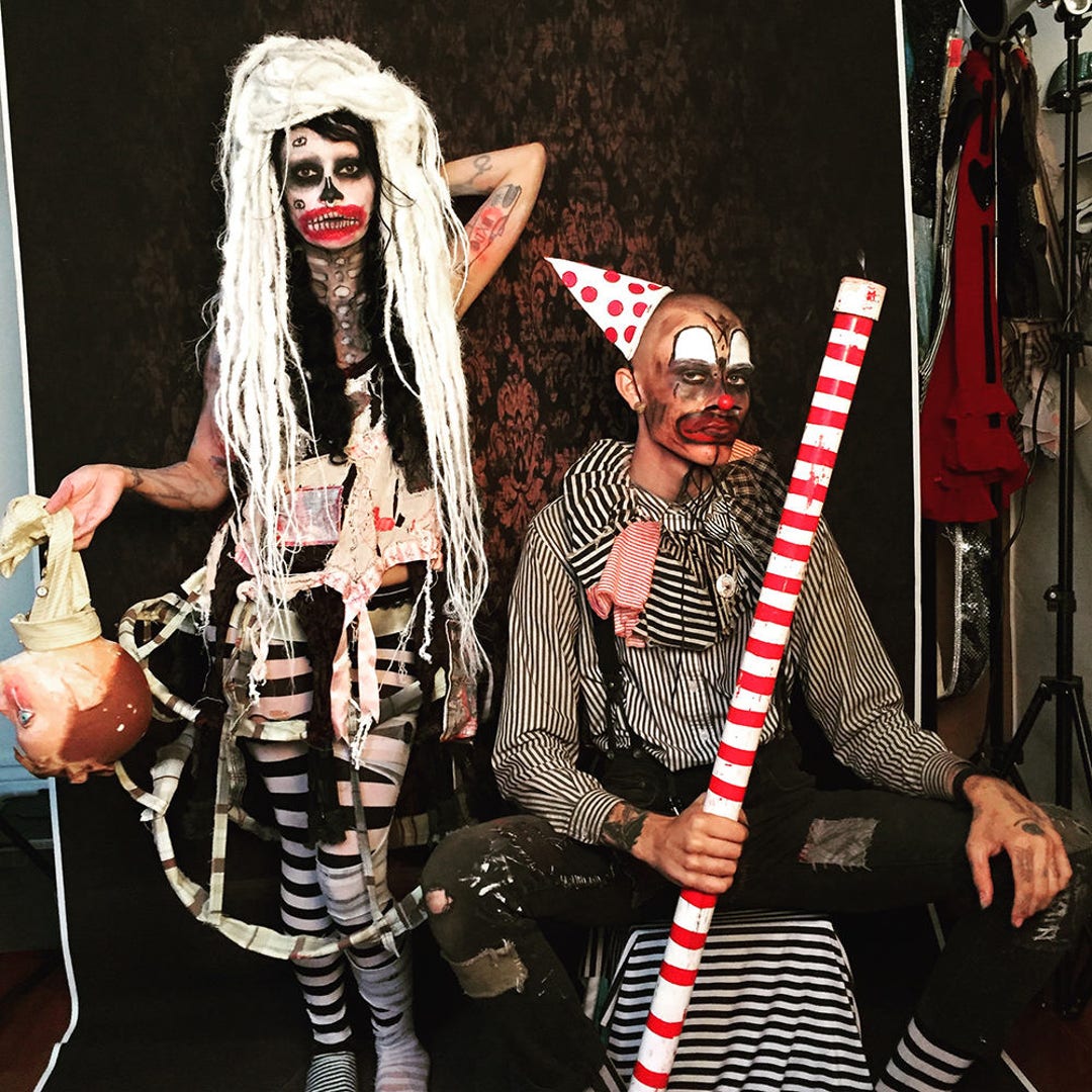 Long Vampire Dread Wig, White Dread Locks, Carnival Performer Wig ...