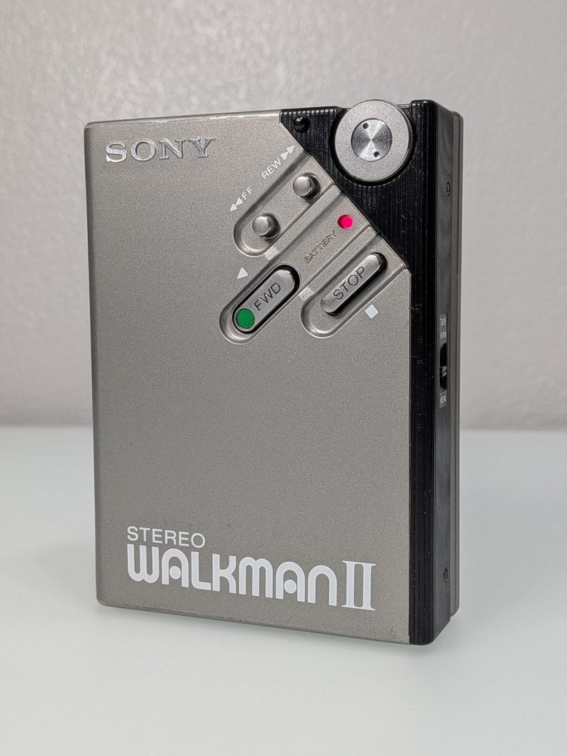 Sony Walkman WM-2 II Boxed Complete Set Serviced Working + MDR-4L1S ...
