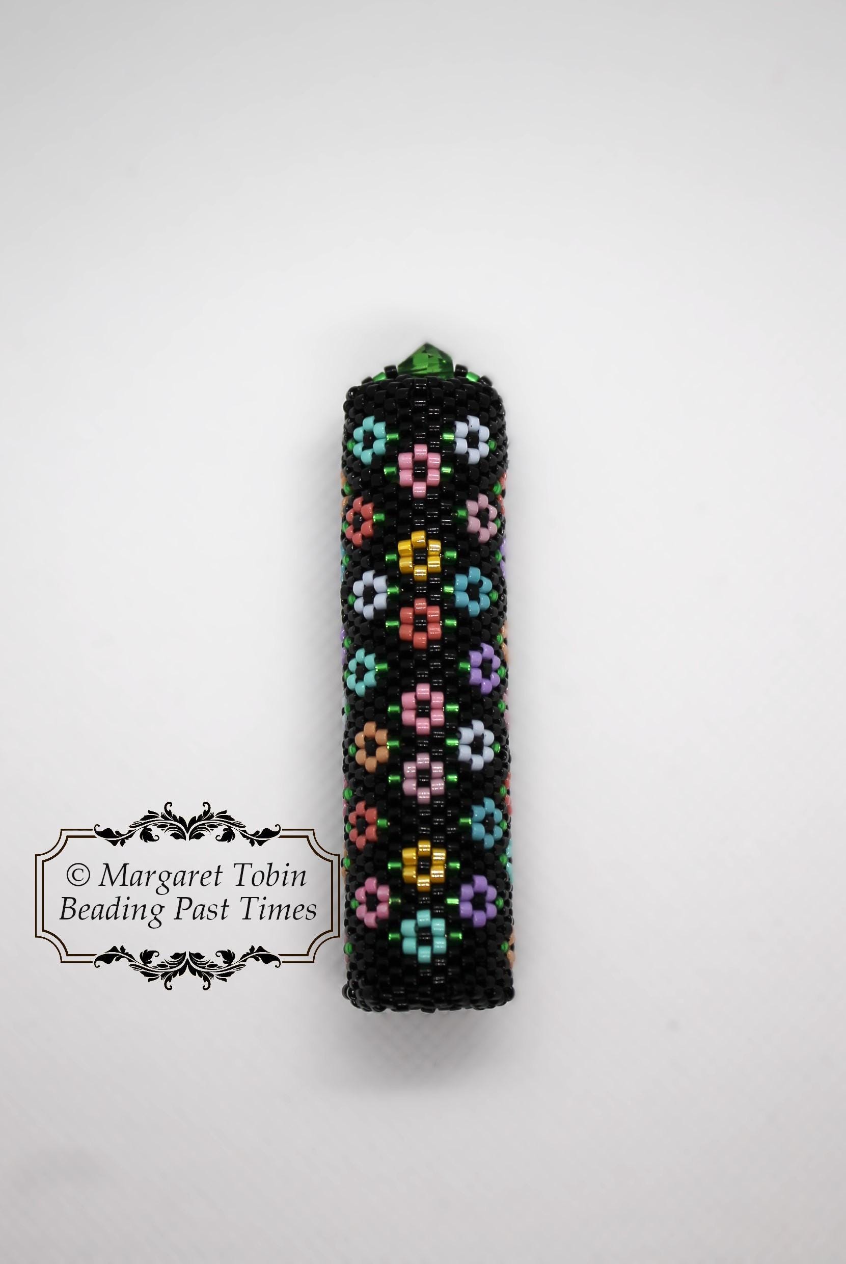 Beaded Set"grandma's Garden"pattern and Tutorial,with Choice of a Free ...
