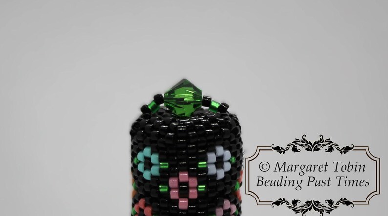 Beaded Needlecase"grandma's Garden" Pattern and Tutorial,with Choice of ...