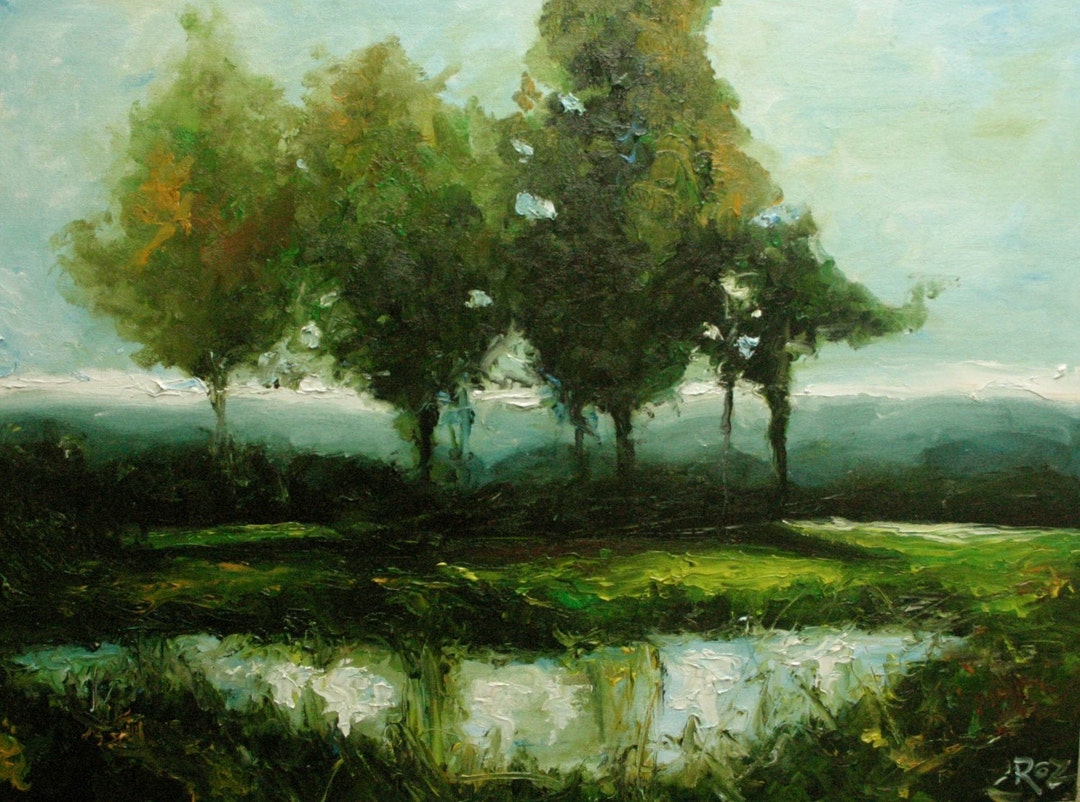 Landscape24 15x20 Print of Roz Painting - Etsy