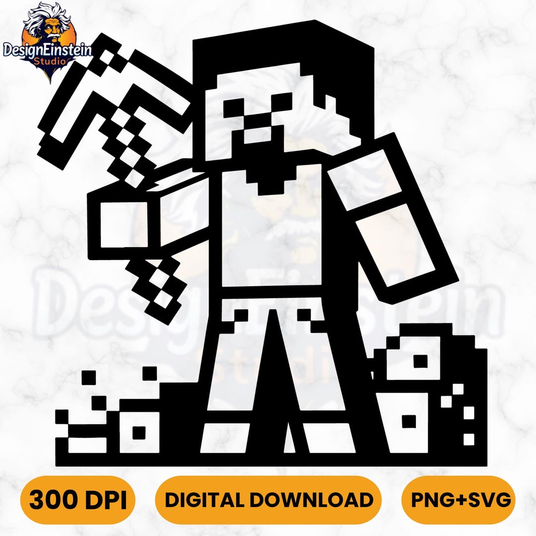 Pixel Game Character SVG: Cricut Cut File, Gaming Clipart (digital ...