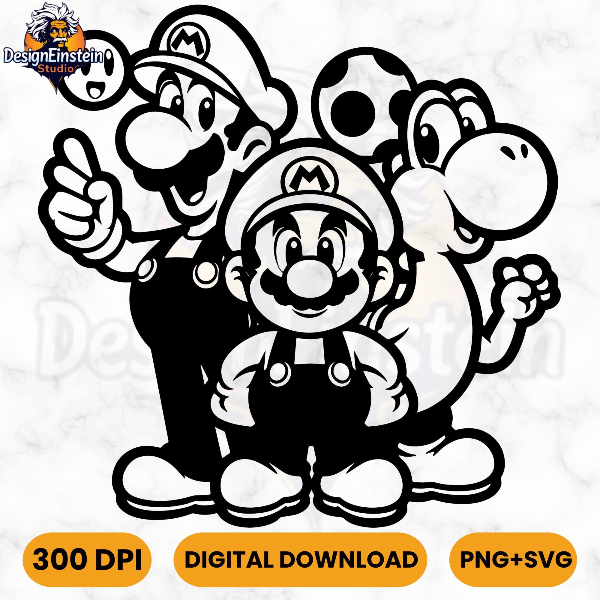 Gaming Character SVG: Cartoon Clipart, Cricut Cut File (digital ...