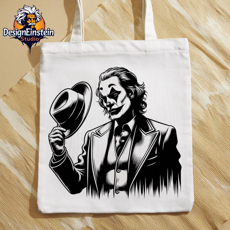 Villain Comic Clown SVG Pack, Cricut Silhouette Files for Laser Cutter ...