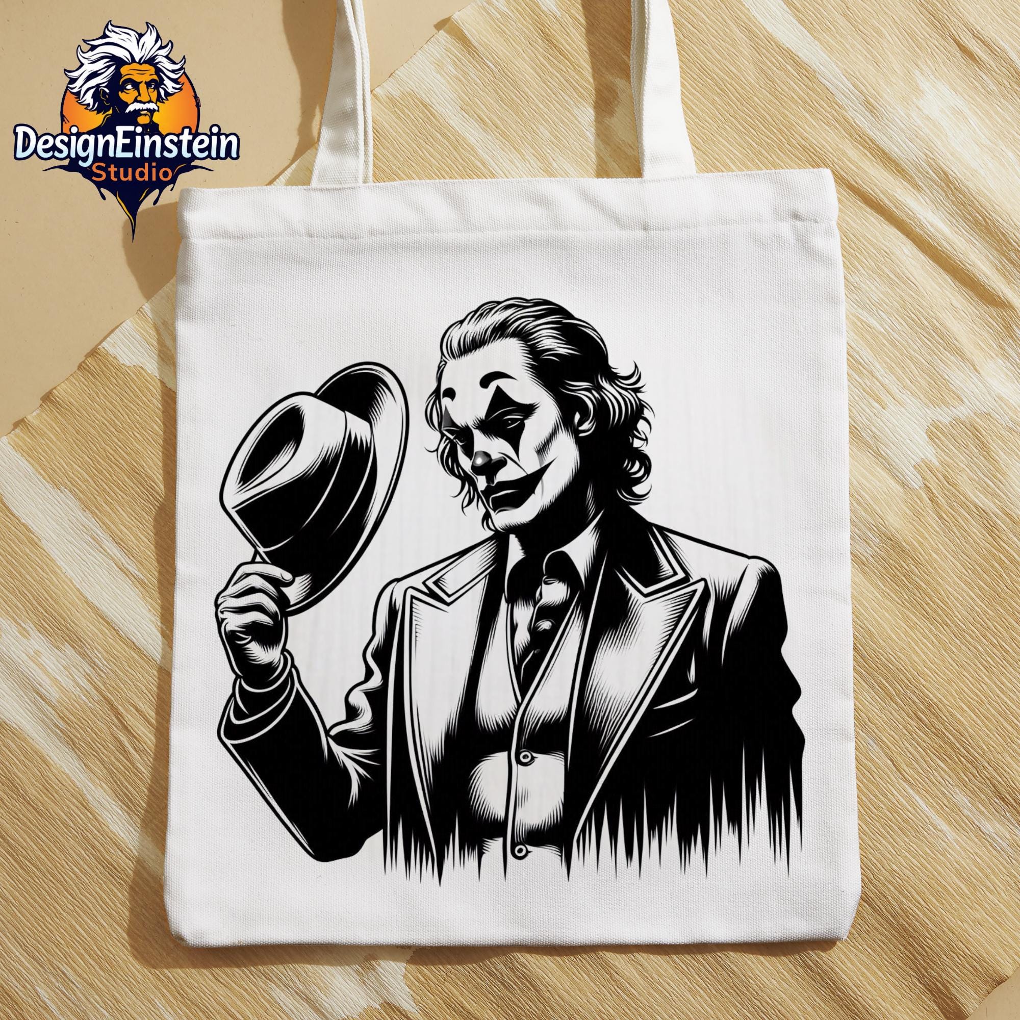 Villain Comic Clown SVG Pack, Cricut Silhouette Files for Laser Cutter ...