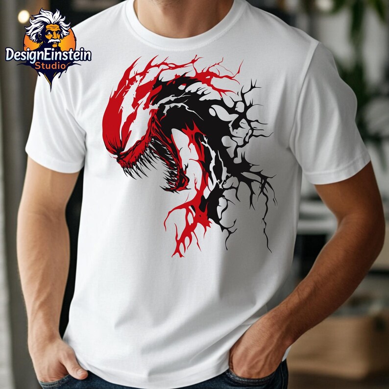 Carnage Superhero SVG: Printable Vector Cut File (digital Download) - Etsy