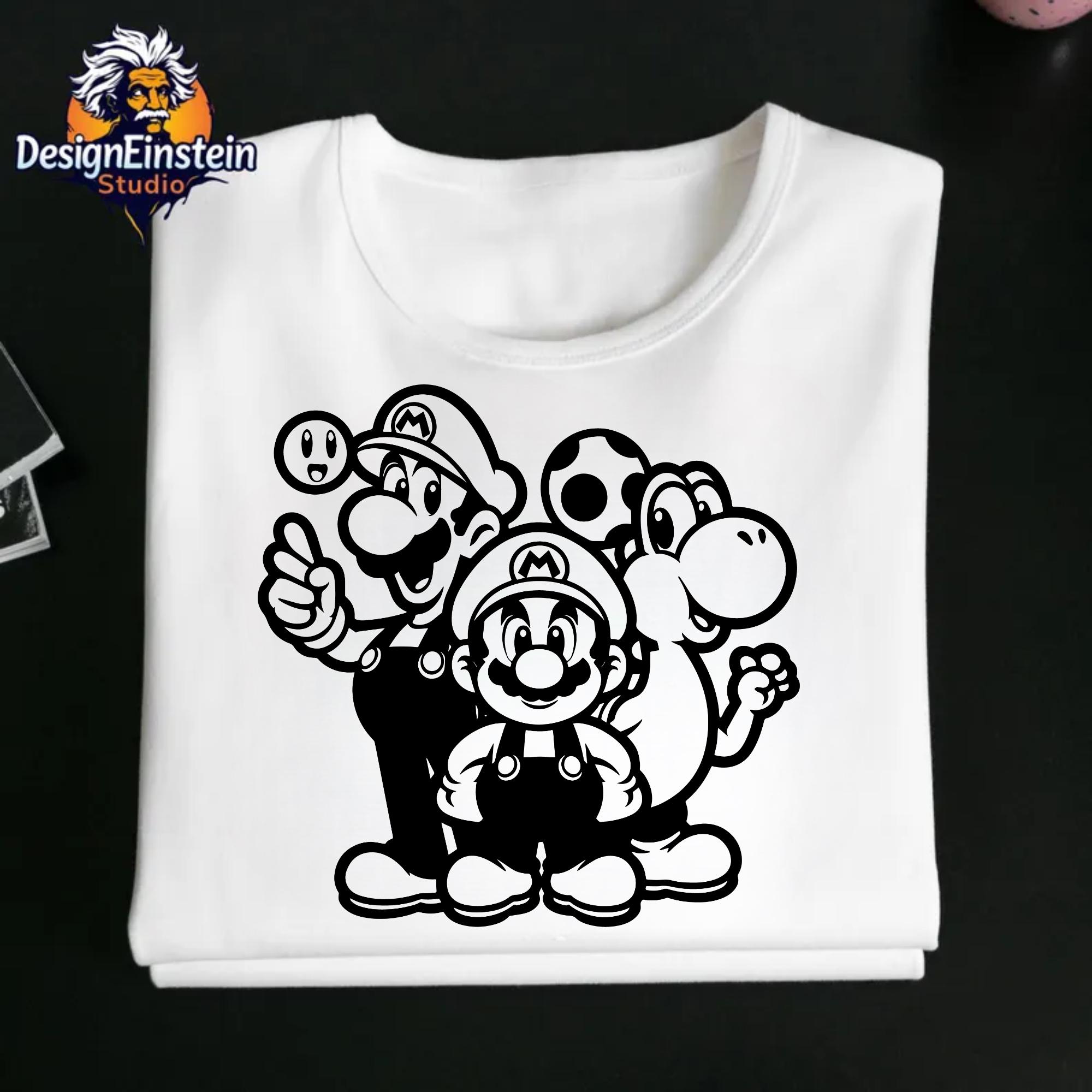 Gaming Character SVG: Cartoon Clipart, Cricut Cut File (digital ...