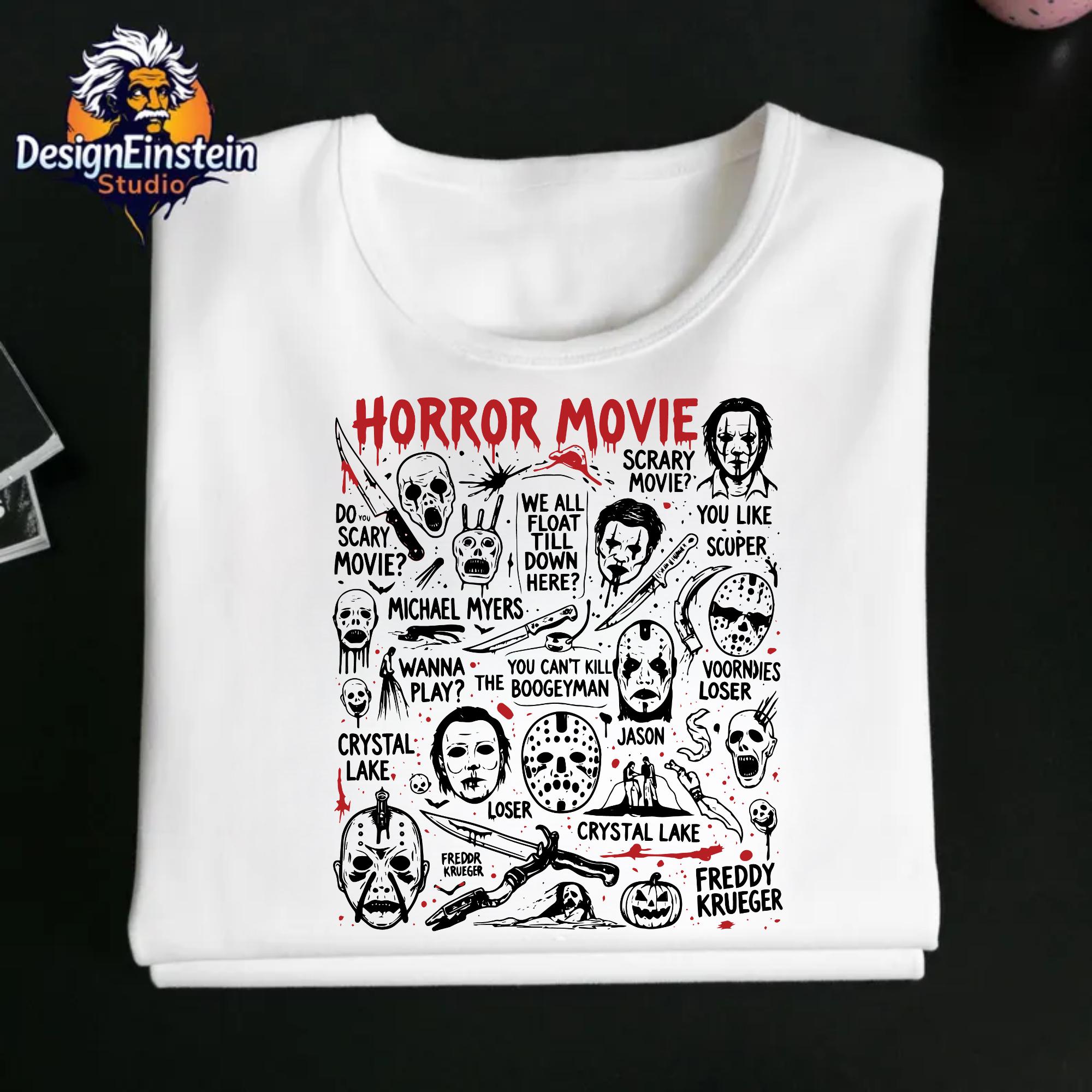 Halloween Horror Character SVG Design: Cricut Cut File (digital ...