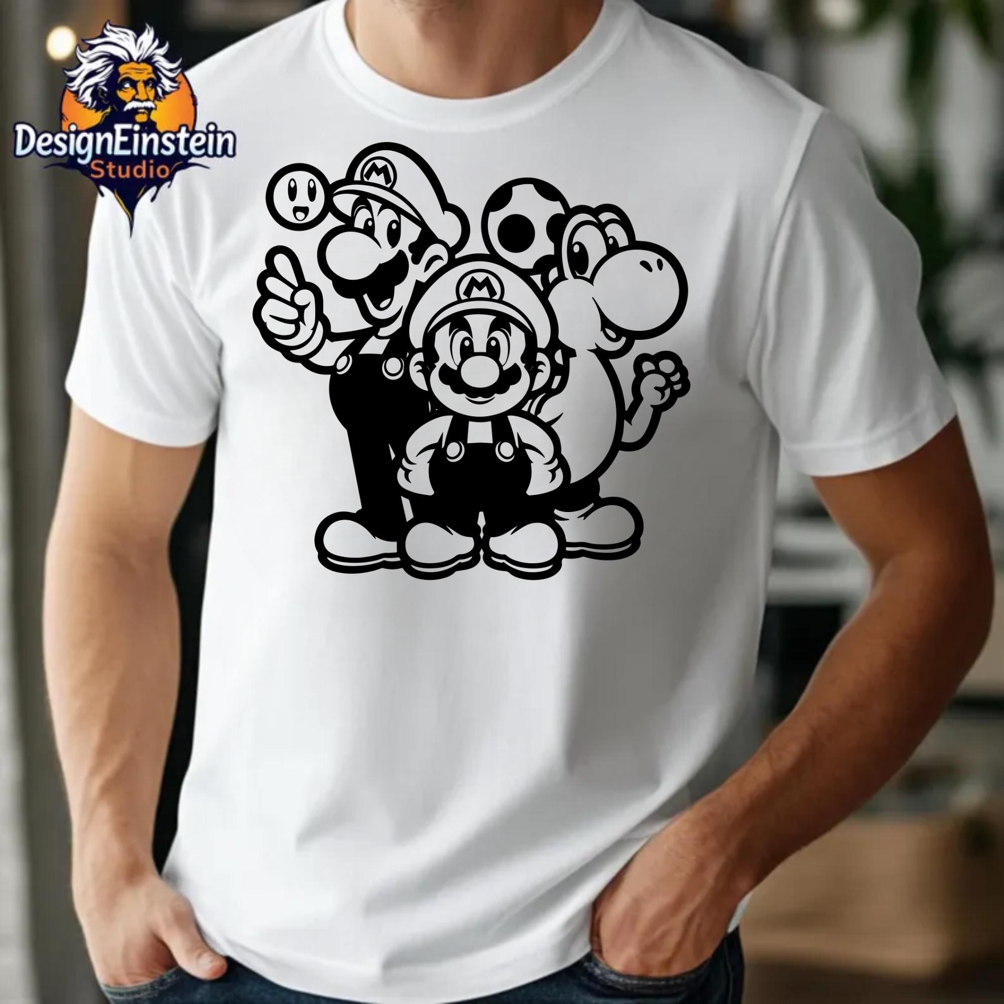 Gaming Character SVG: Cartoon Clipart, Cricut Cut File (digital ...