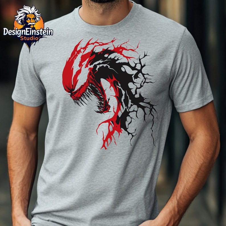Carnage Superhero SVG: Printable Vector Cut File (digital Download) - Etsy