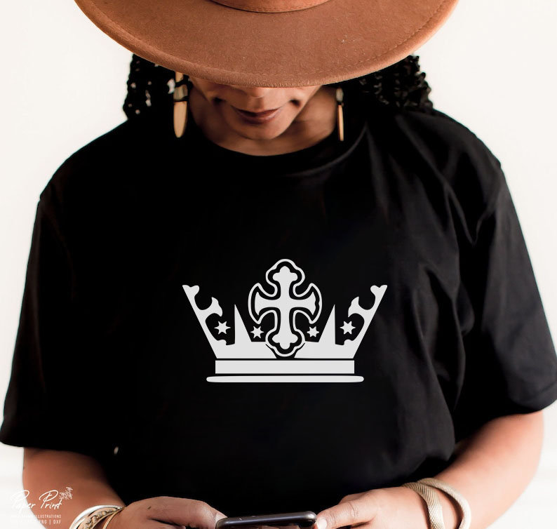 Royal Crown SVG Bundle: King, Queen, Princess Clipart (digital Files ...