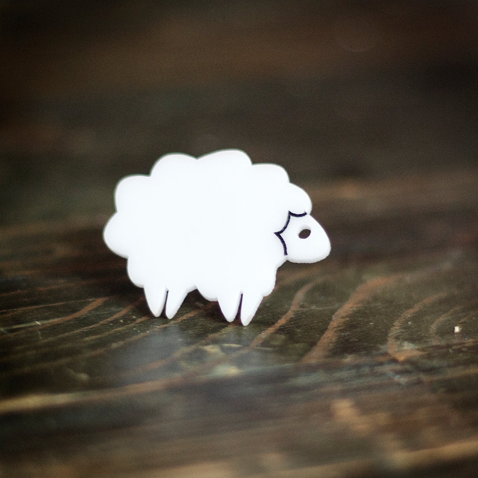 Lamb Ringplexiglass Jewelrylasercut Acrylicgifts Under 25 - Etsy