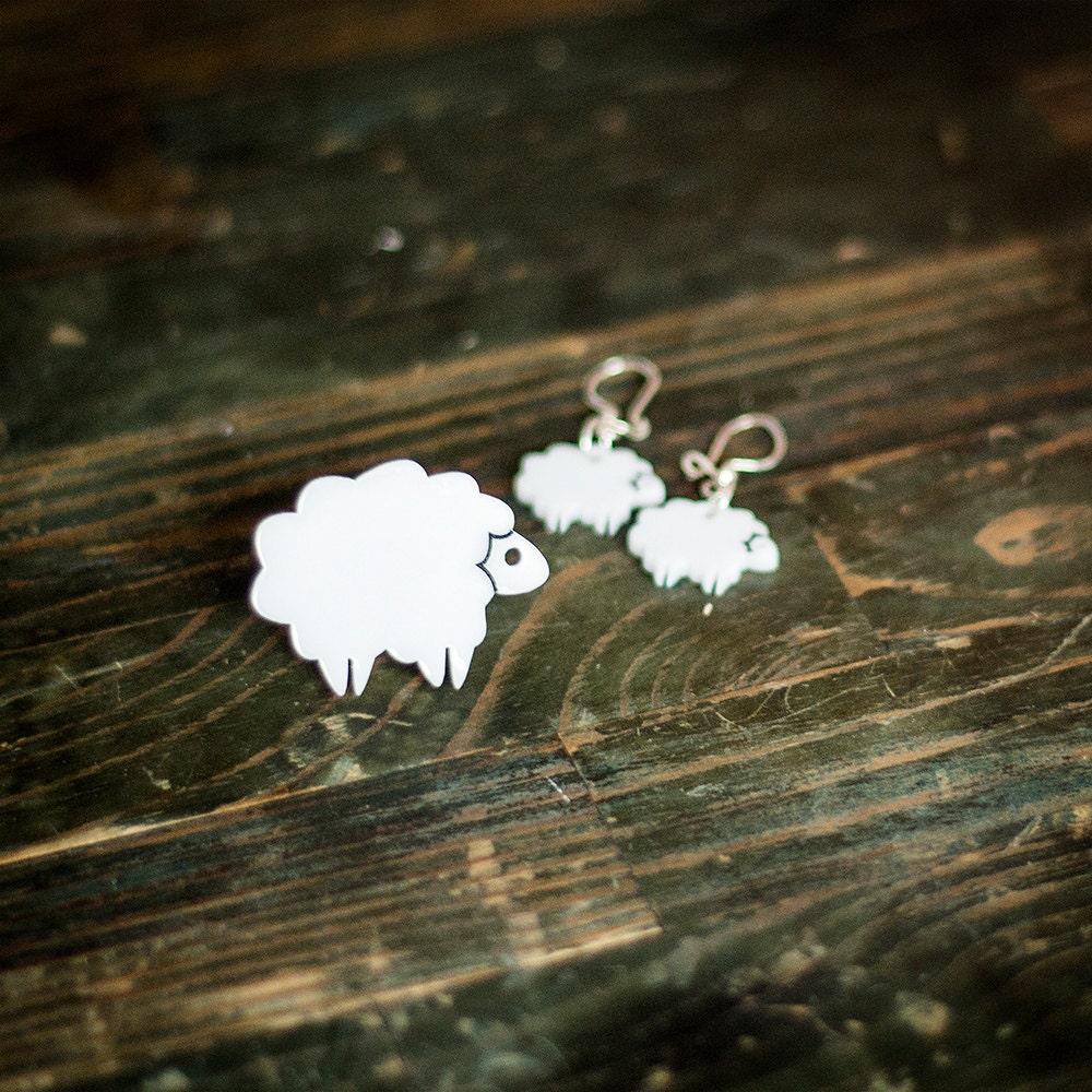 Lamb Ringplexiglass Jewelrylasercut Acrylicgifts Under 25 - Etsy