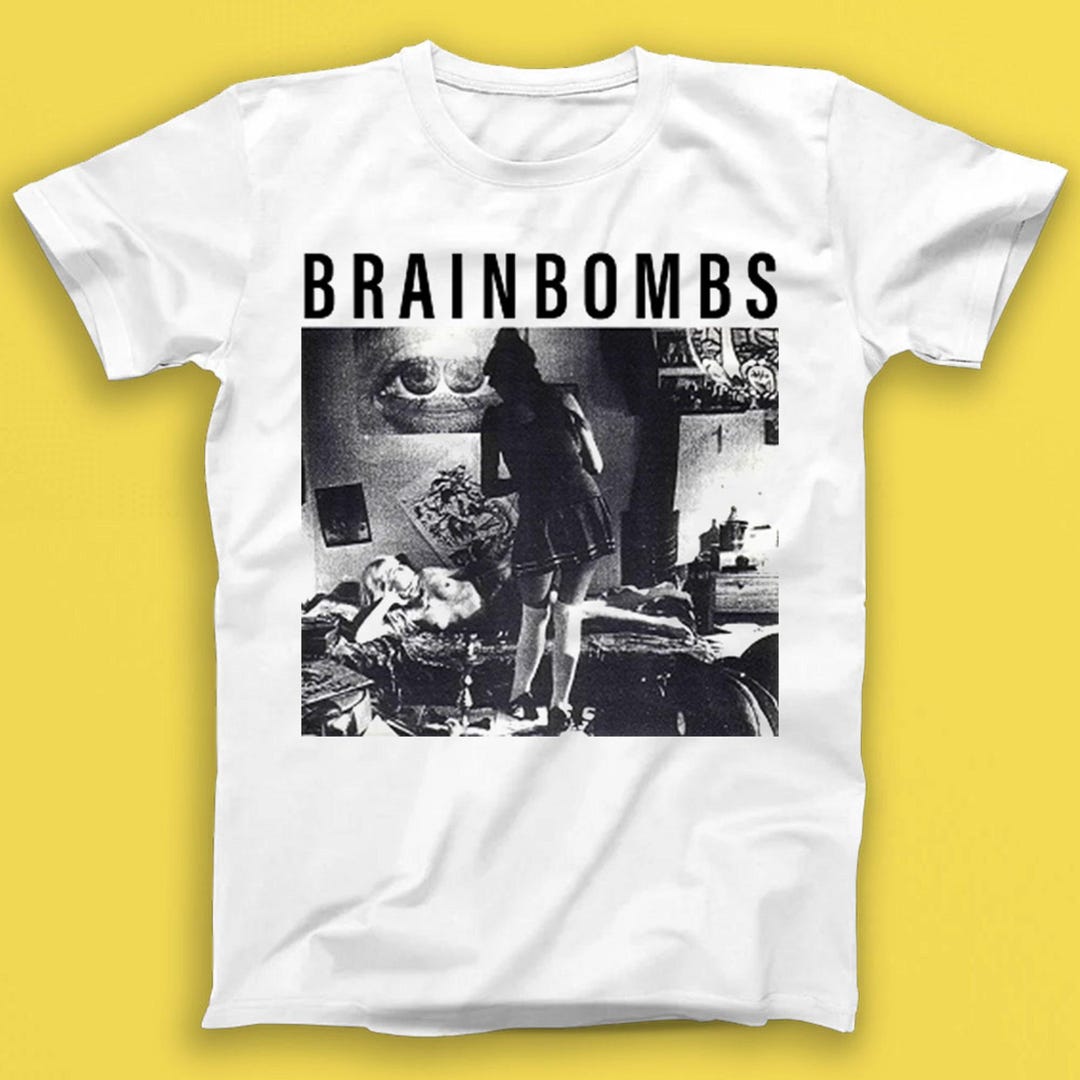 Brainbombs It's A Burning Hell No Place Punk Rock Music Gift Tee T ...