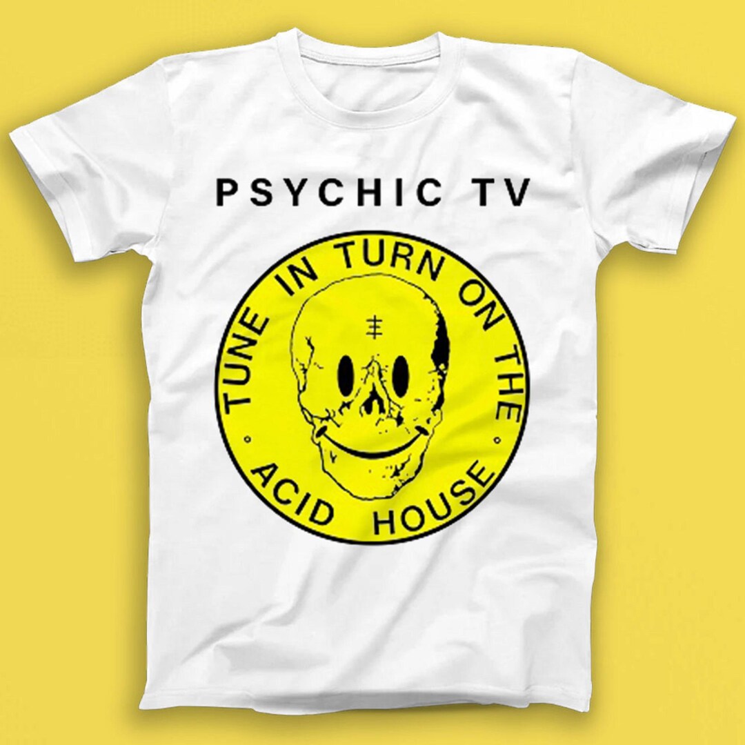 Psychic TV Tekno Acid Beat Punk Rock New Wave Music Gift Tee Tshirt ...