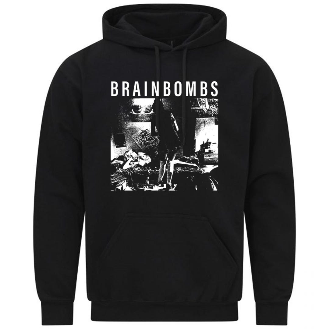 Brainbombs It's A Burning Hell No Place Punk Rock Music Sweatshirt ...