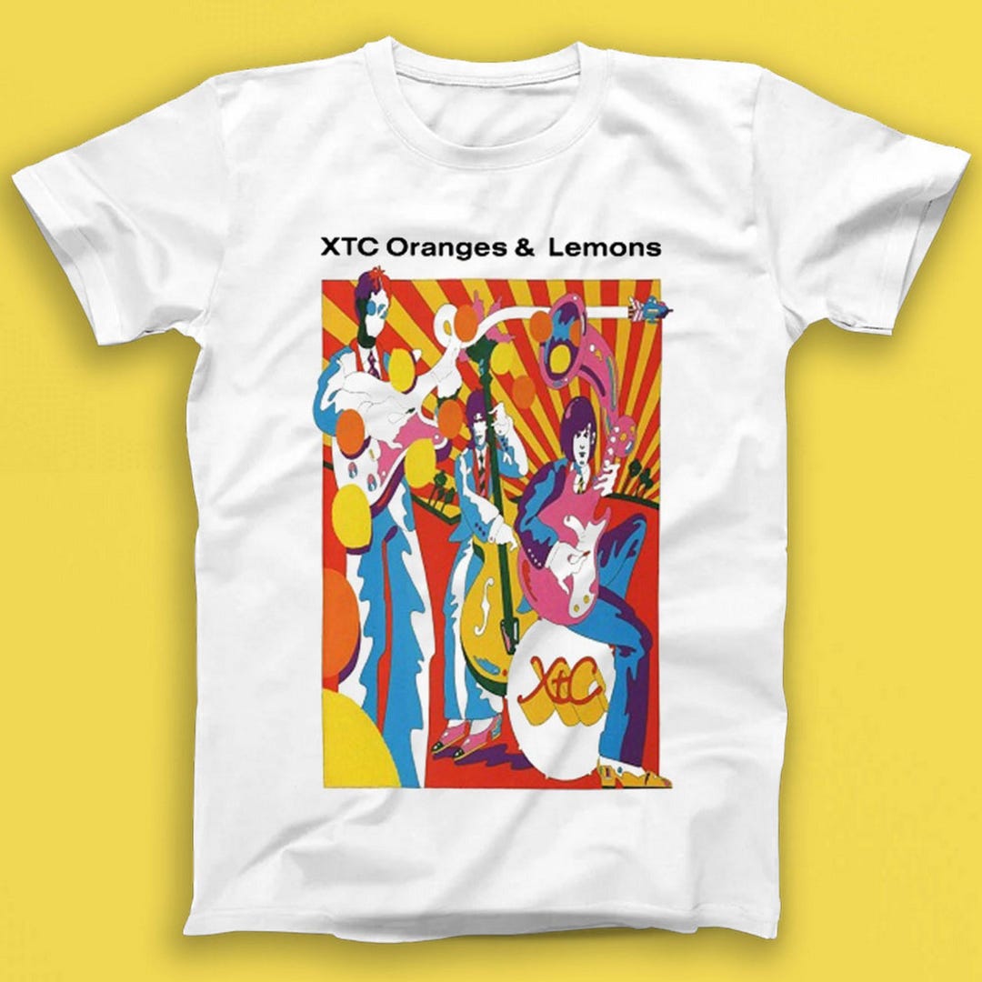 XTC Oranges and Lemons Pop Rock Music Gift Tee Tshirt 1692 - Etsy