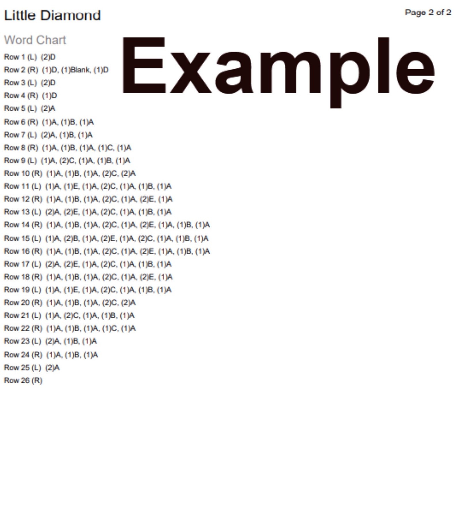 Lexi - Brick Stitch Earring Pattern Chart PDF - Instant Download Seed ...