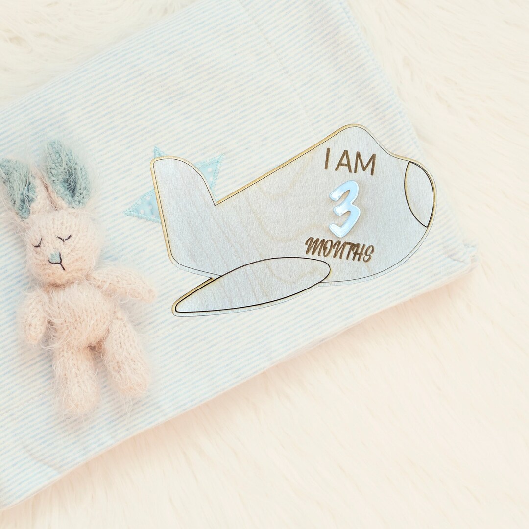 Plane Milestone/ Airplane Milestones/ Baby Milestone Set/ Baby Boy ...