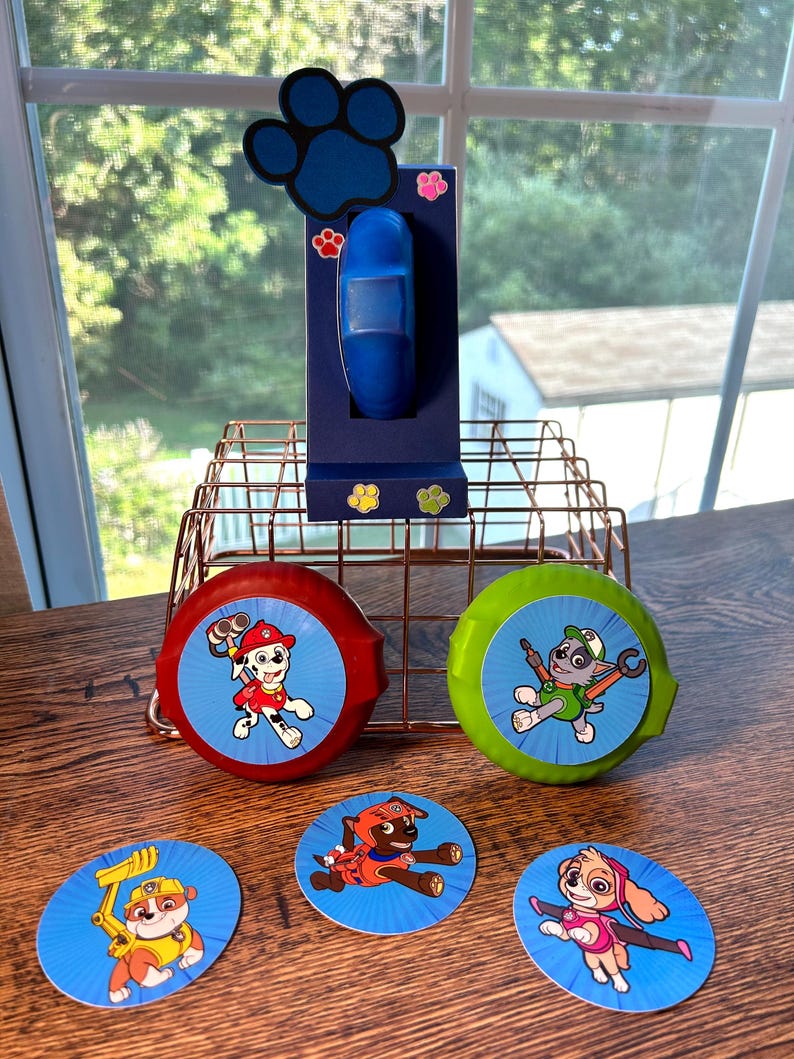 Custom Paw Patrol Hubba Bubba Gum, Birthday Party Favors - Etsy