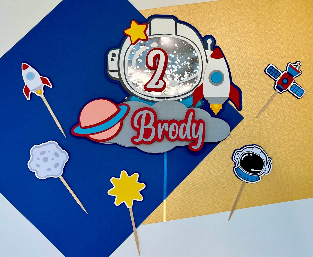 Space Cupcake Toppers/ Outer Space Cupcake Toppers /space Theme ...