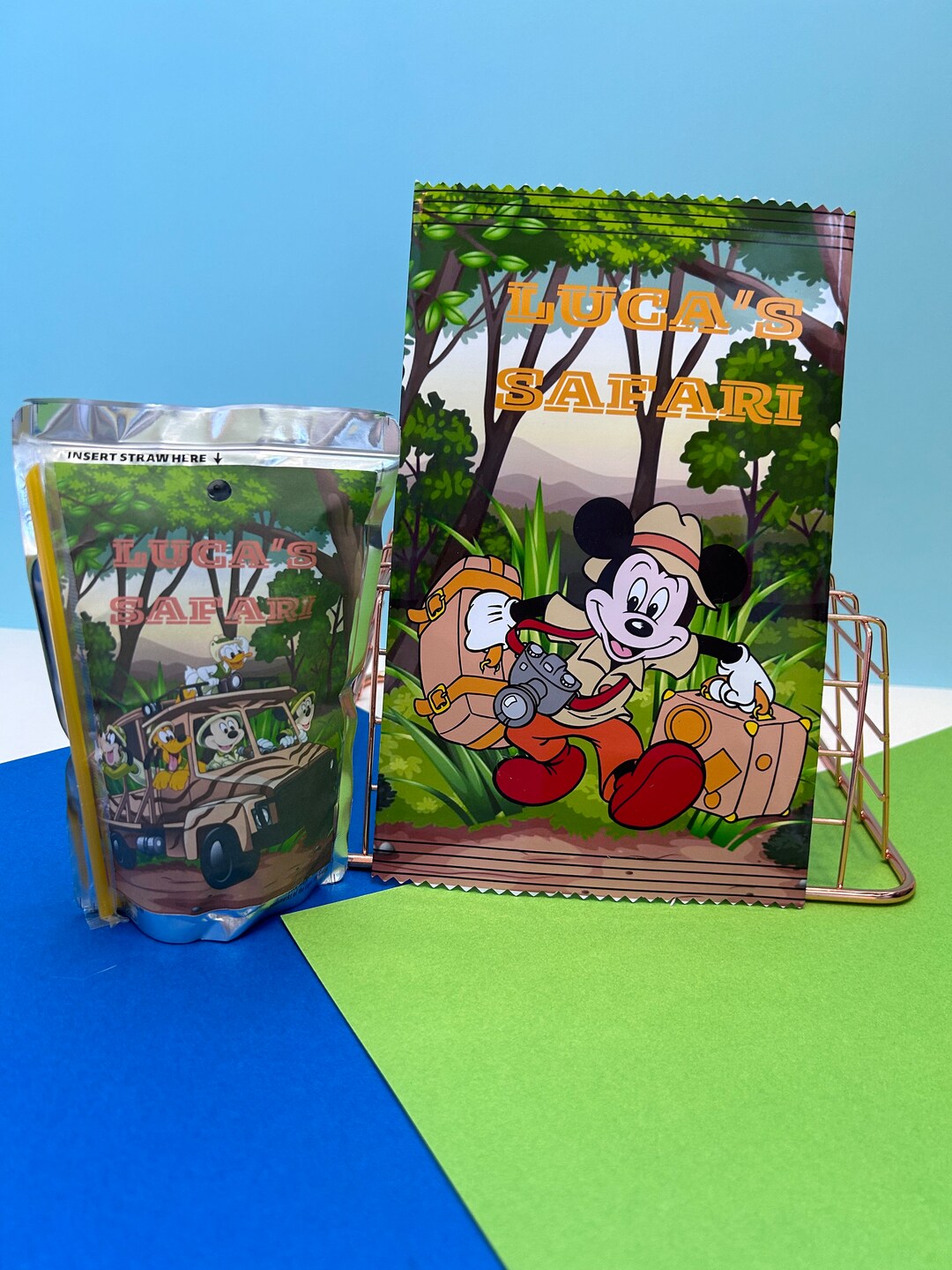 Safari Personalized Capri-sun/ Mickey Safari Personalized Capri-sun ...