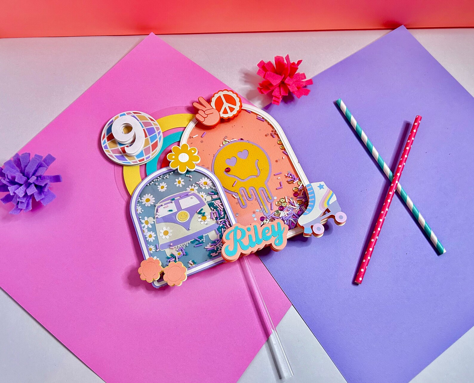 Groovy Birthday / Stay Groovy Birthday/ Groovy Birthday Party Favor ...