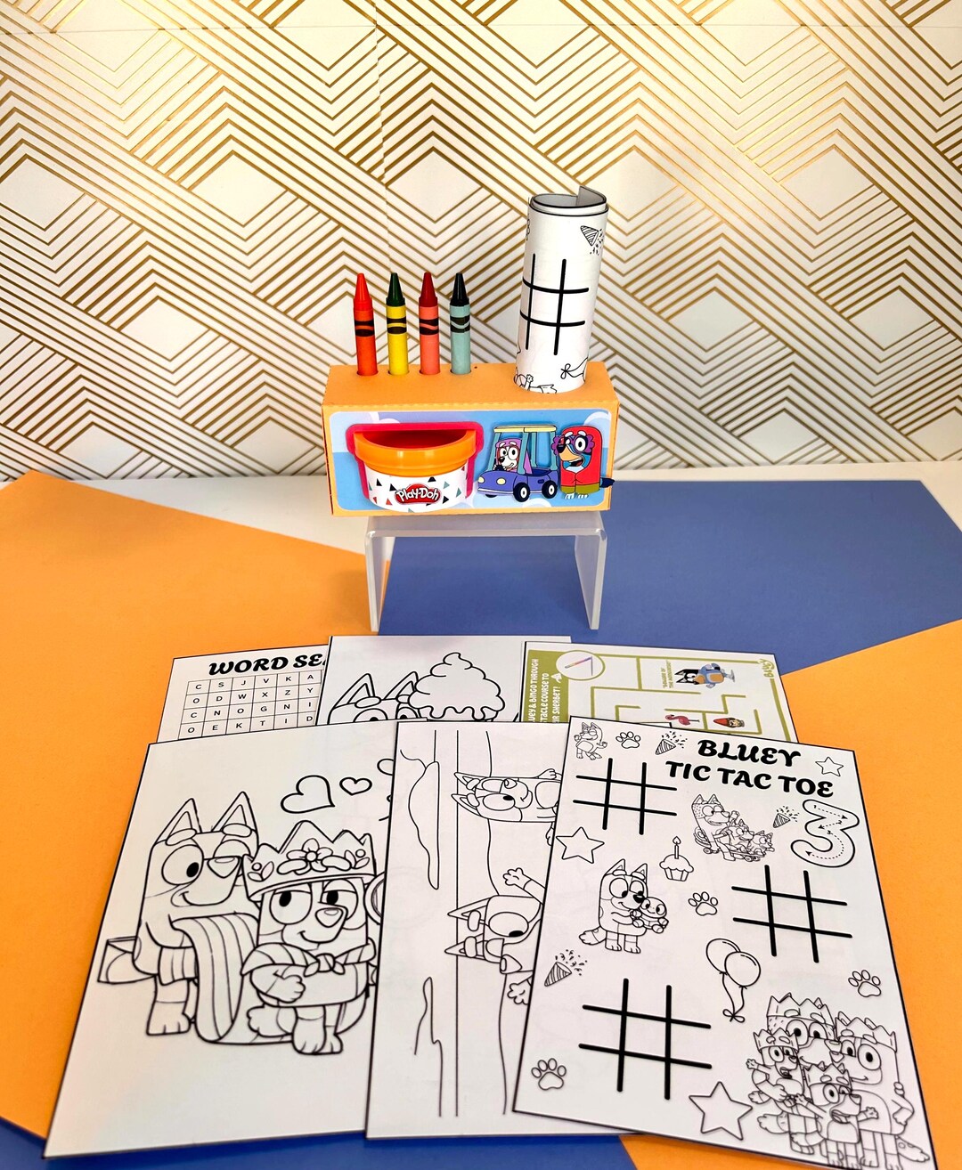 Bluey Puppy Activity Box: Custom Party Favors - Etsy