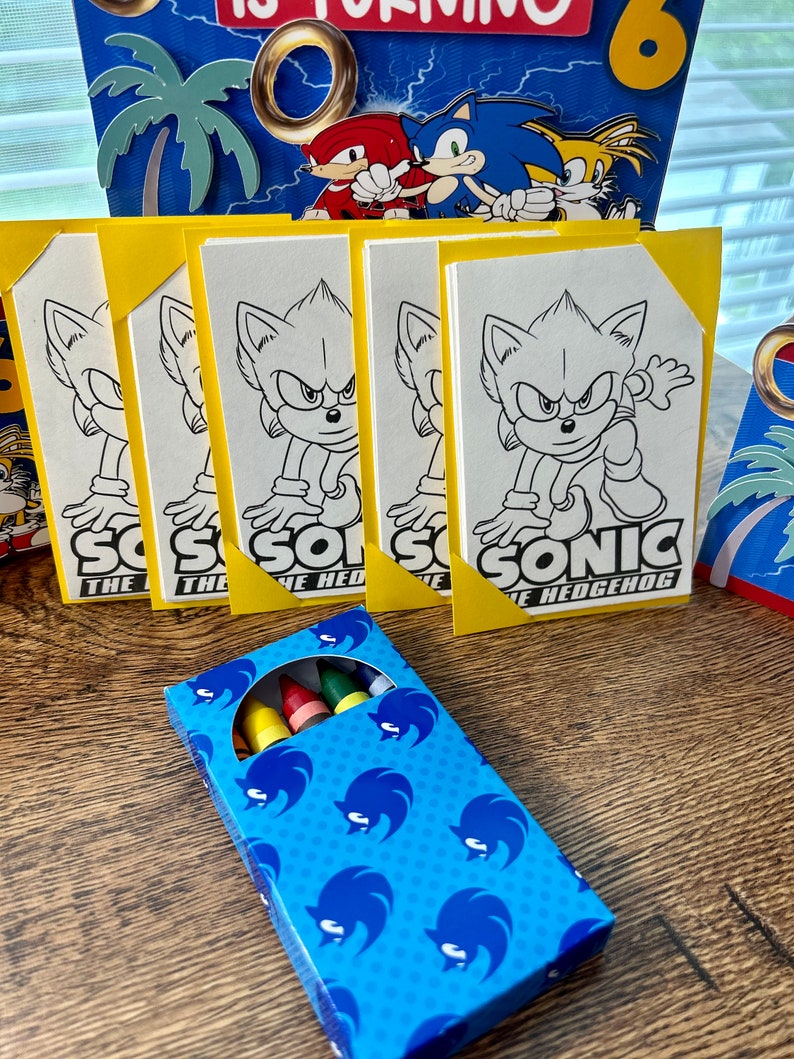 Personalized Sonic Birthday Party Bundle - Etsy