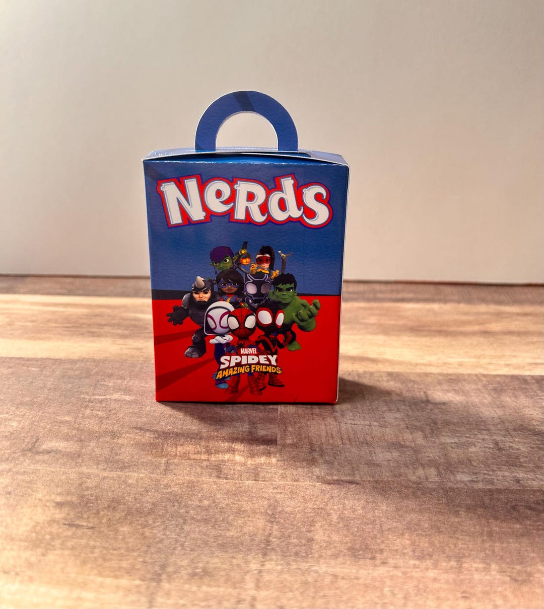 Spider and Friends Nerds Box/ Personalized Nerds/personalized Nerds Box ...