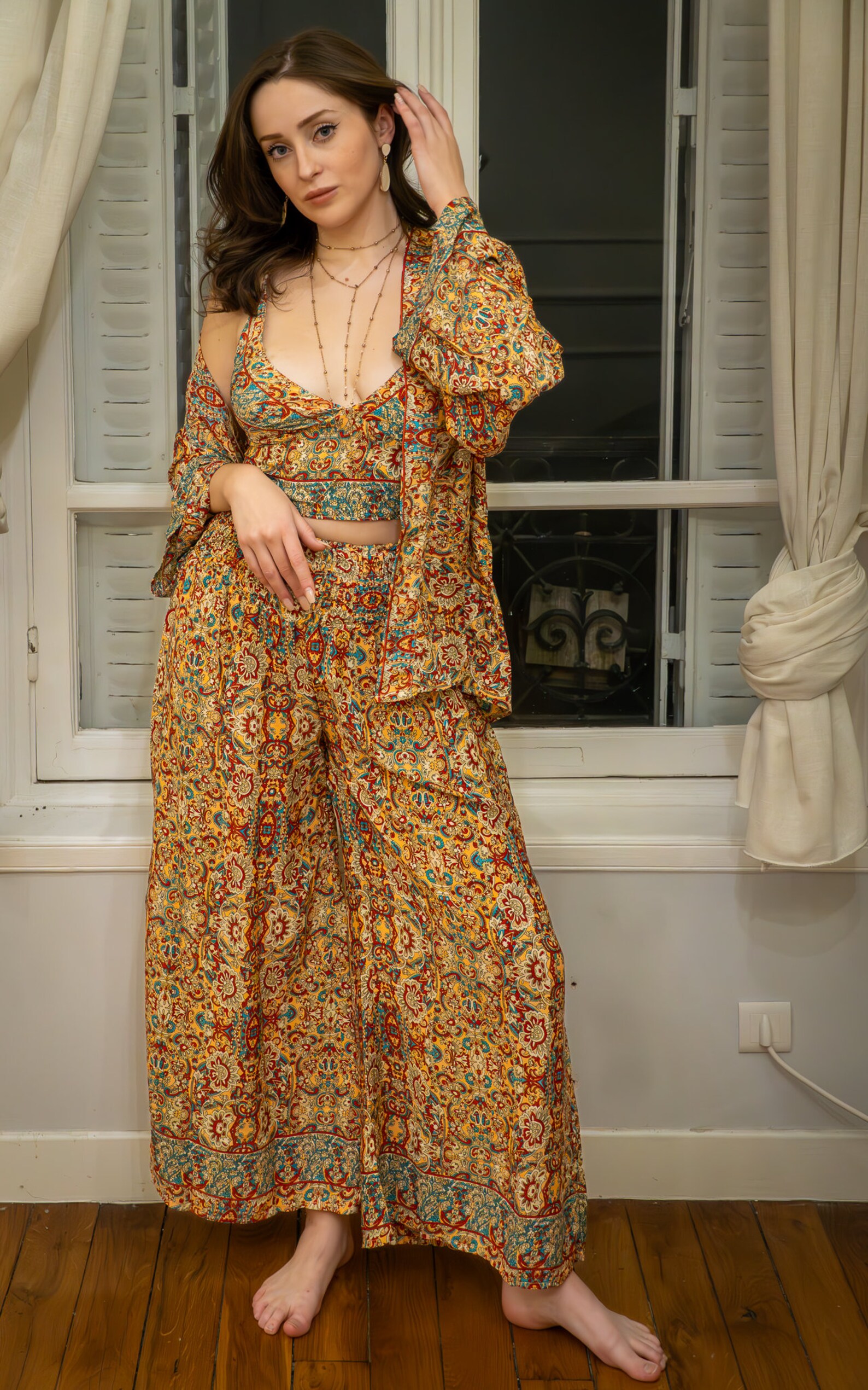 Genda Co-ord 3 Piece Set - Etsy