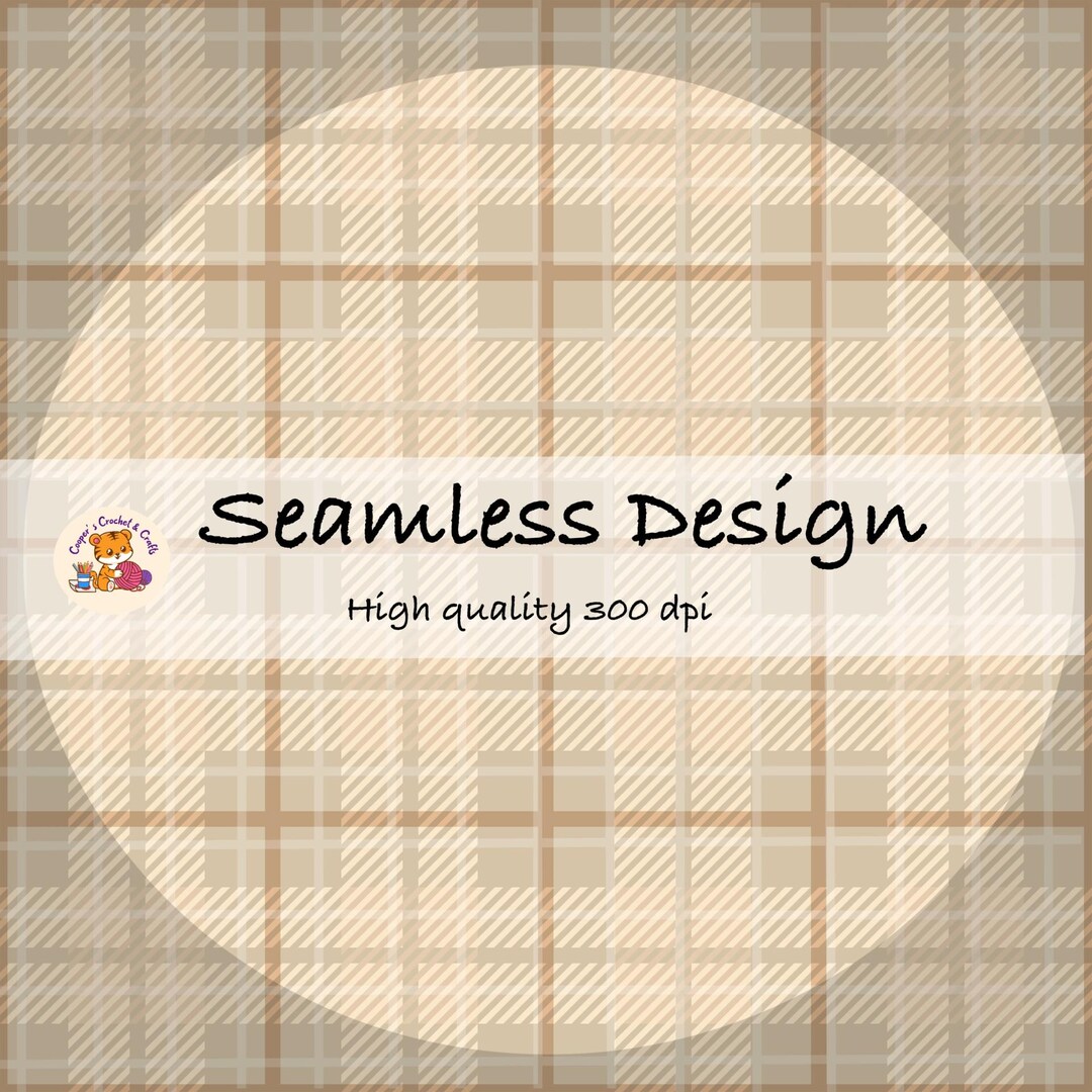 Light Plaid Seamless Pattern 300 DPI PNG Download for Digital Paper ...