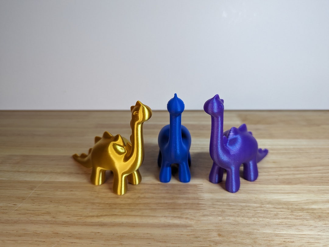 3D Printed Cute Stylized Dinosaur Toy - Etsy