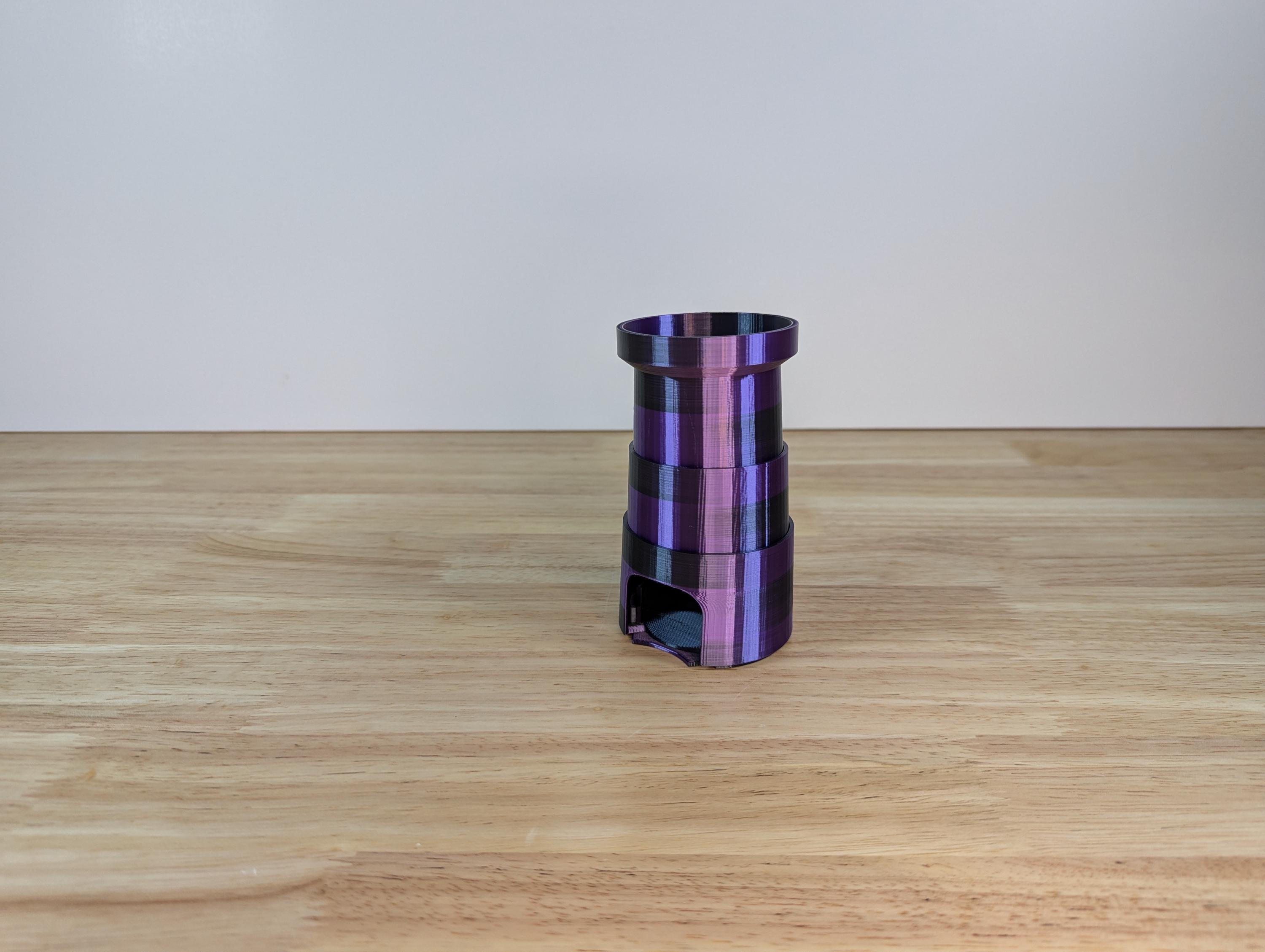 Collapsible Dice Tower 3D Printed Game Accessory - Etsy