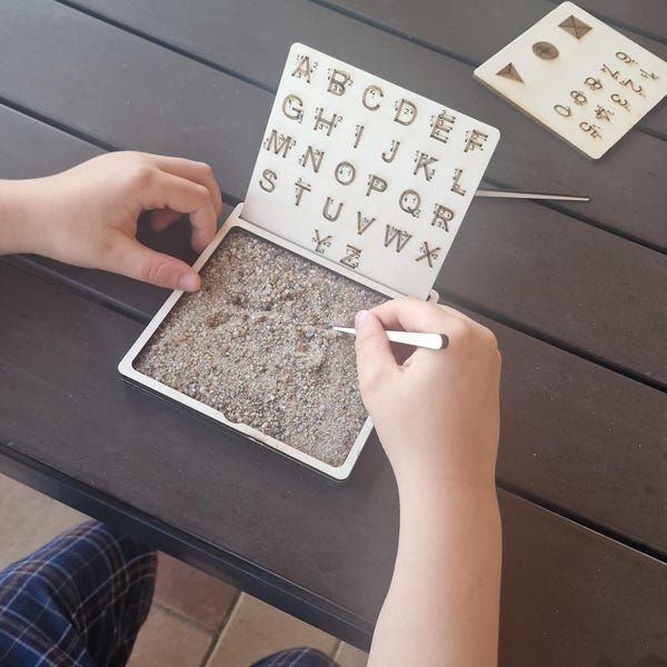 Sand Tray Letters - Etsy