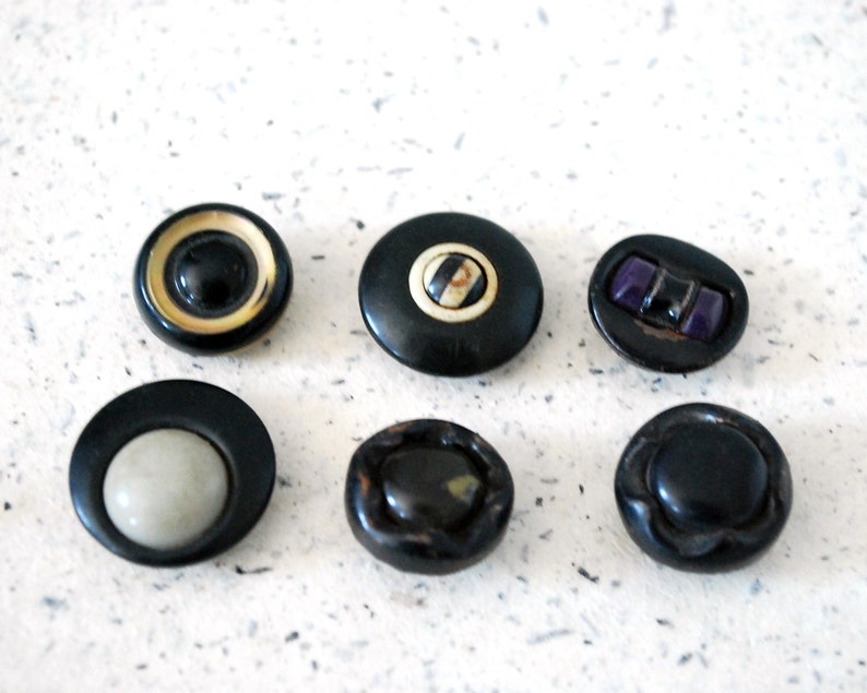 26 Celluloid Tight Top Buttons Vintage Art Deco Buttons - Etsy