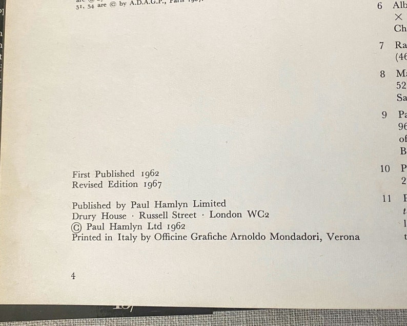 1967 modern Art Movements Vintage Art Book by - Etsy