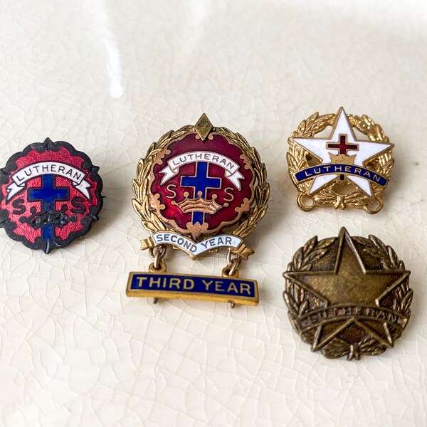 Cross and Crown Pins - Etsy